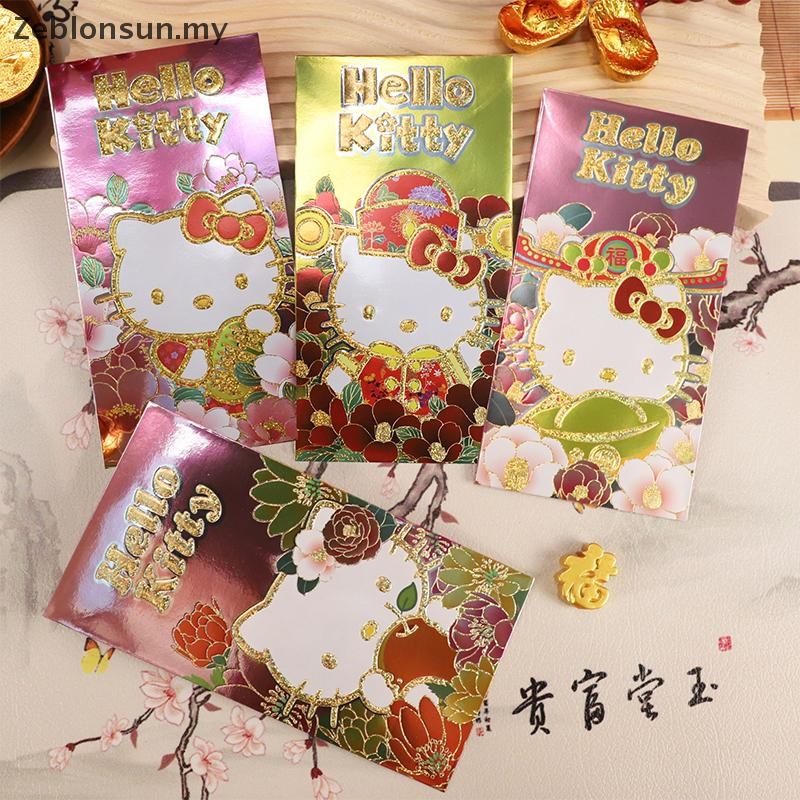 # NEW # 6Pcs Sanrio Cartoon Cute HelloKitty Red Envelope New Year Red ...