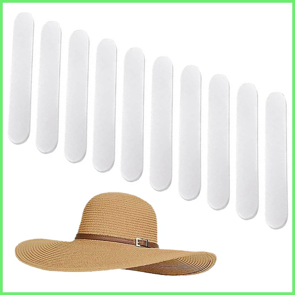 Hat Size Adjuster 10-Piece Adhesive Hat Sizing Tapes For Fit Hat Size ...