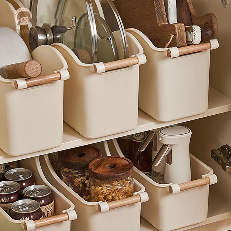 ABongBang Kitchen Sundries Storage Case With Wheels Seasoning Bottle ...