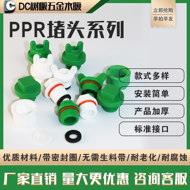 Ppr 4 Points with Thread Plug Cap ppr6 Points 3cm Outer Thread Quick ...