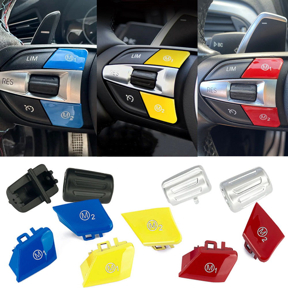 Car Multi-function Steering Wheel Control Knob M1 M2 Switch Button ...