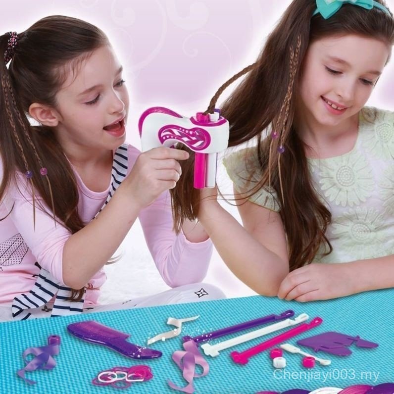 Influencer Handy Tool DIY Automatic Braiding Device Children Lazy Three ...
