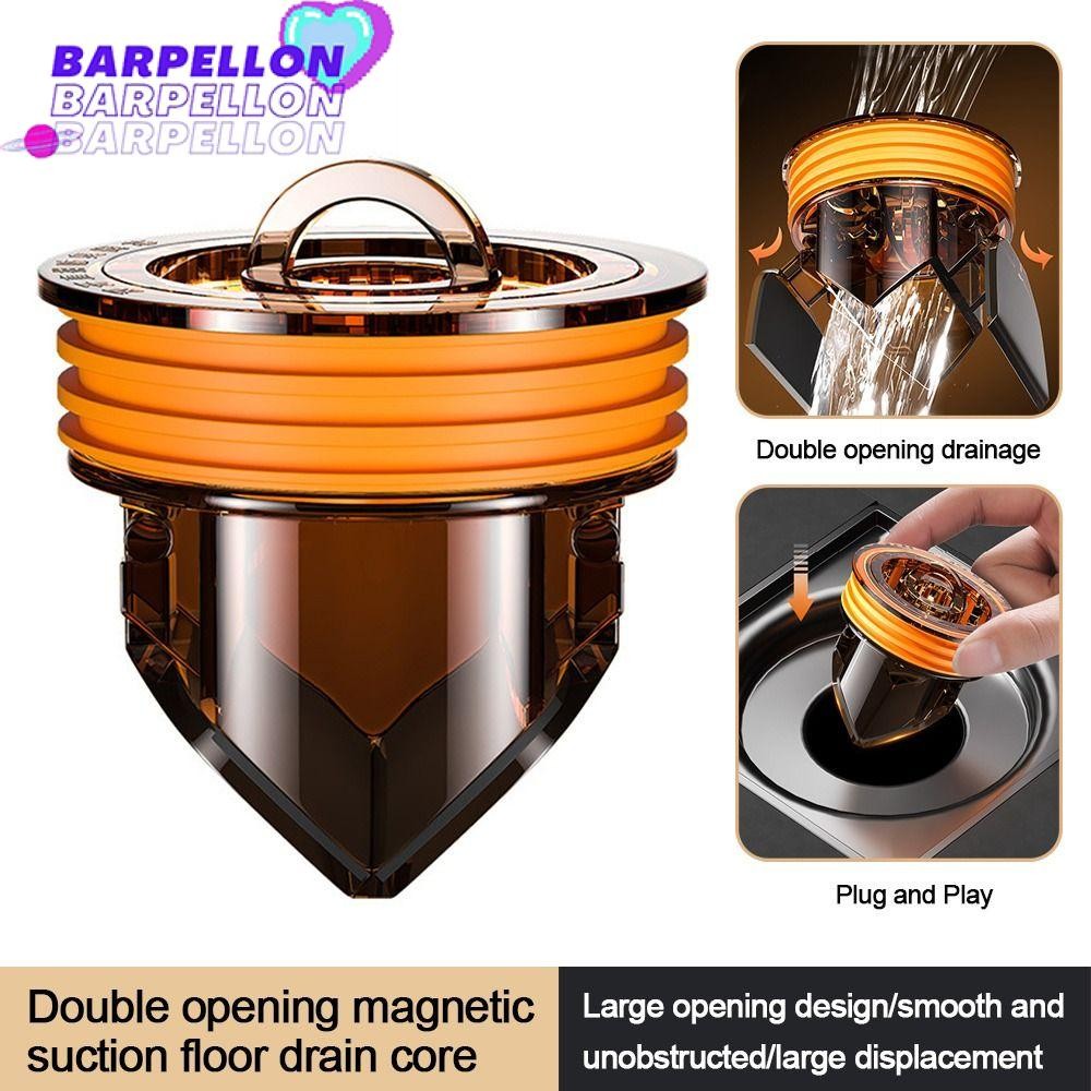 BARPELLON Shower Floor Drain, Anti-odor Backflow Preventer Sink Strainer, Durable Universal ...