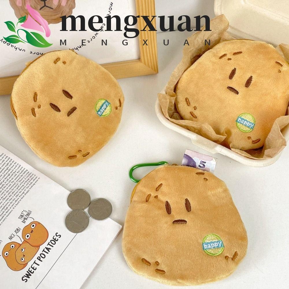 MENGXUAN Potato Head Plush Coin Purse, With Metal Buckle Mini Potato ...