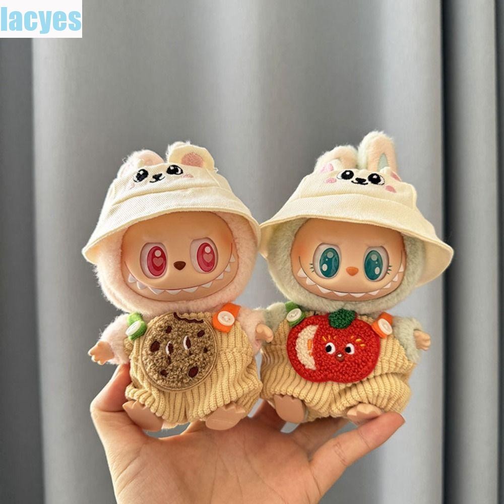 LACYES Labubu Time Clothes, Cloth Collection Labubu Plush Doll Outfit ...