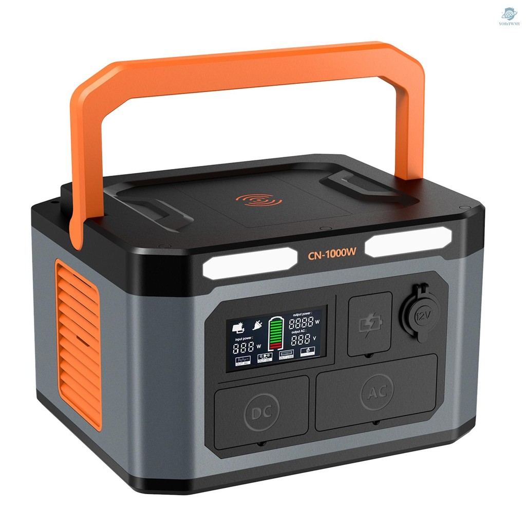 Portable Power Station 1000W Solar Power Generator Mobile Power Supply ...
