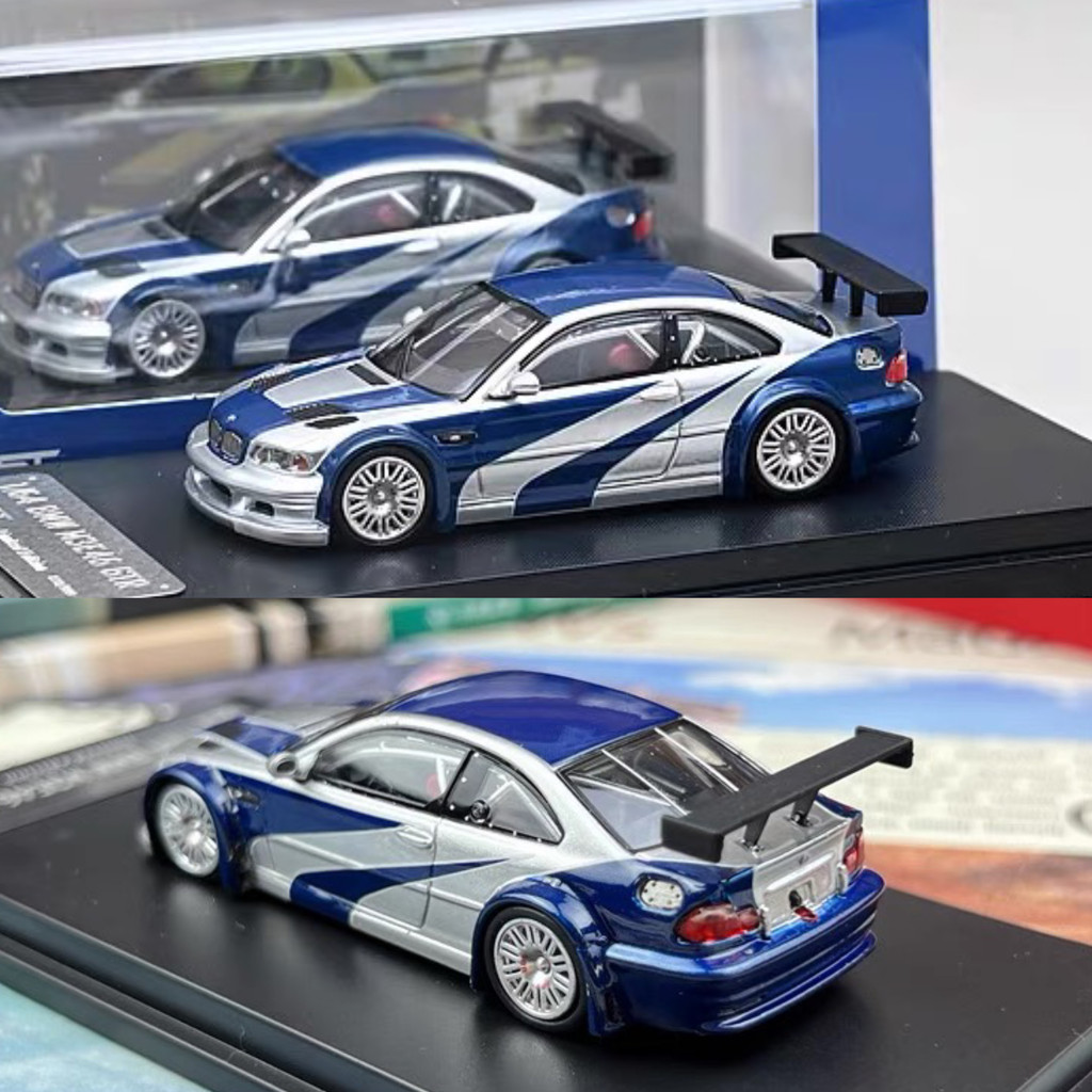 1/64 DCM BMW M3 GTR E46 Alloy Car Model BMW Premium Speed Classic ...