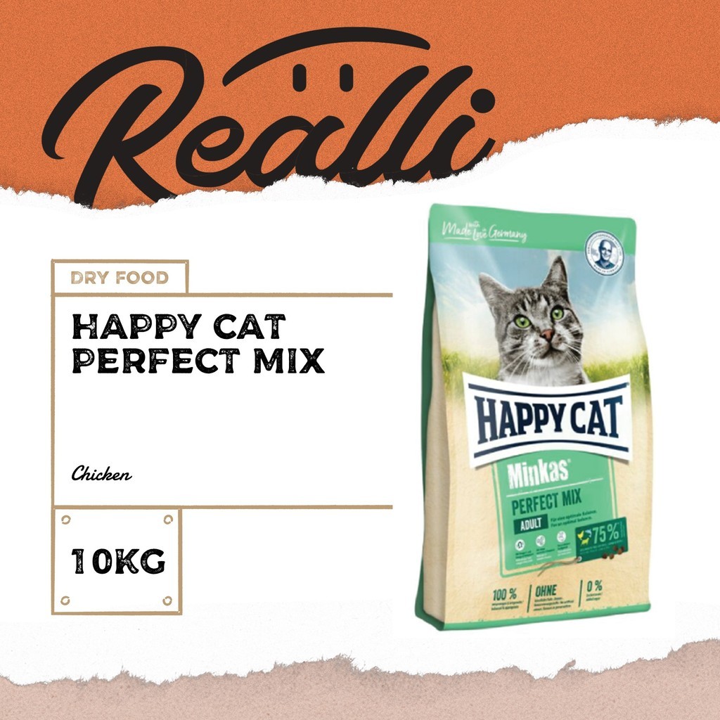 Happy Cat Minkas Perfect Mix 10kg | Shopee Malaysia