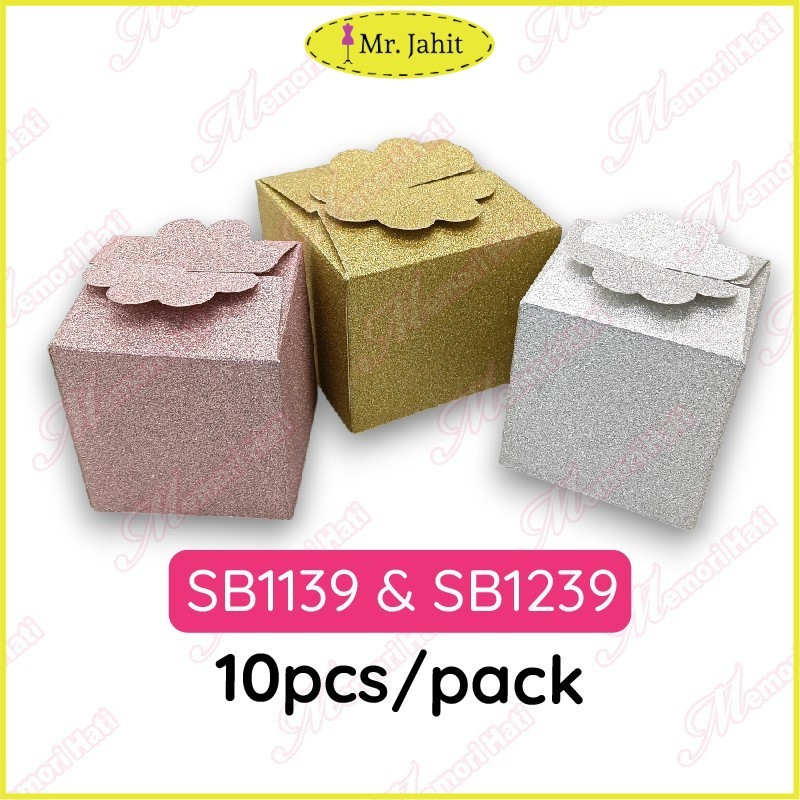 10pcs SB1139 & SB1239 Kotak Telur Berkilat Kotak Doorgift Gula-Gula Kek ...