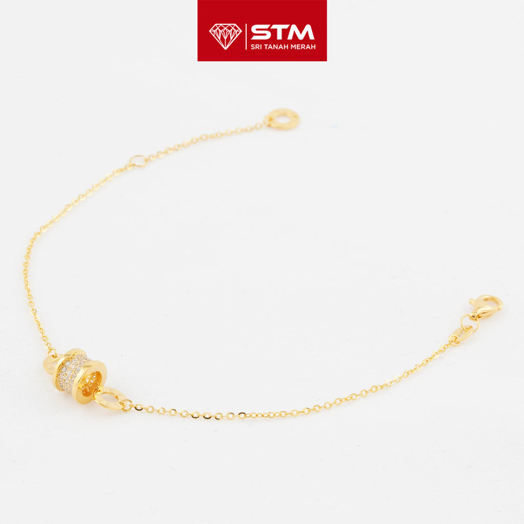 STM Exclusive Bajet Bracelet/Rantai Tangan 916 (22K Gold) | Shopee Malaysia