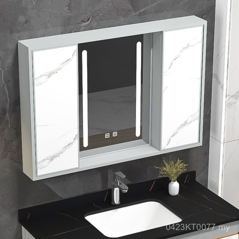 Space Aluminum Sliding Door Feng Shui Mirror Bathroom Smart Feng Shui ...