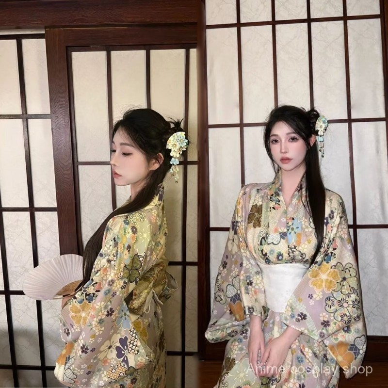 [Ready Stock Hot Sale] God Girl Kimono Improved Japanese Style Yukata ...