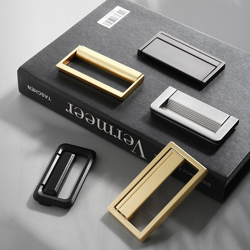 Tatami Mat Sliding Door Handle Bedside Table Concealed Drawer Handle ...