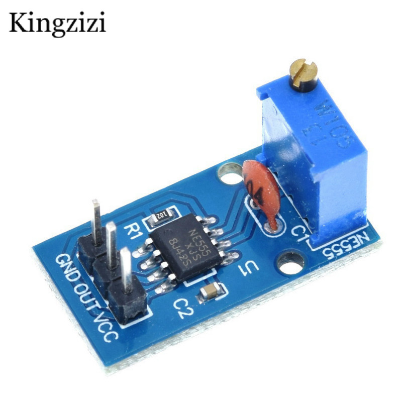 NE555 5V 12V DC Adjustable Resistance Frequency Pulse Generator Module ...