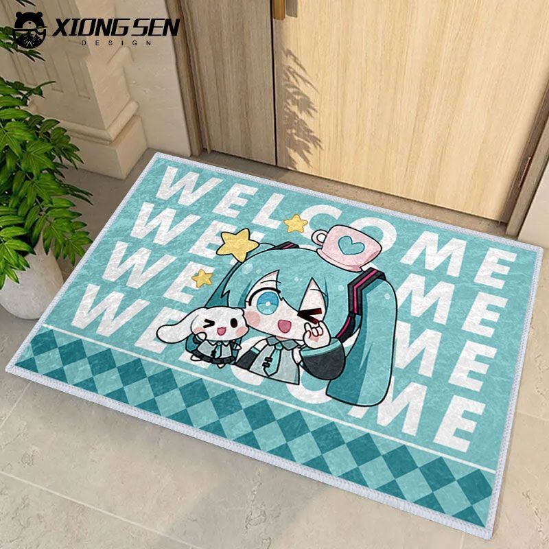 [4091 People Collection] Hatsune Miku Miku Joint Sanrio Anti-Slip Easy ...