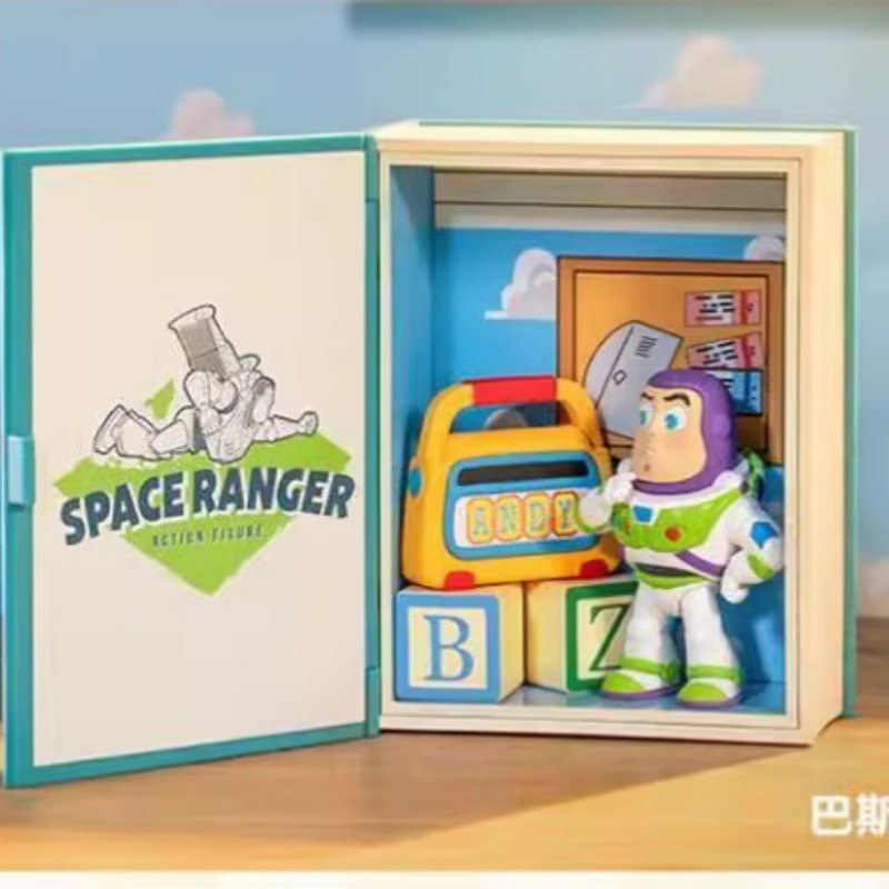 Official POPMART Toy Story Andy's Room Scene Blind Box Figure ...