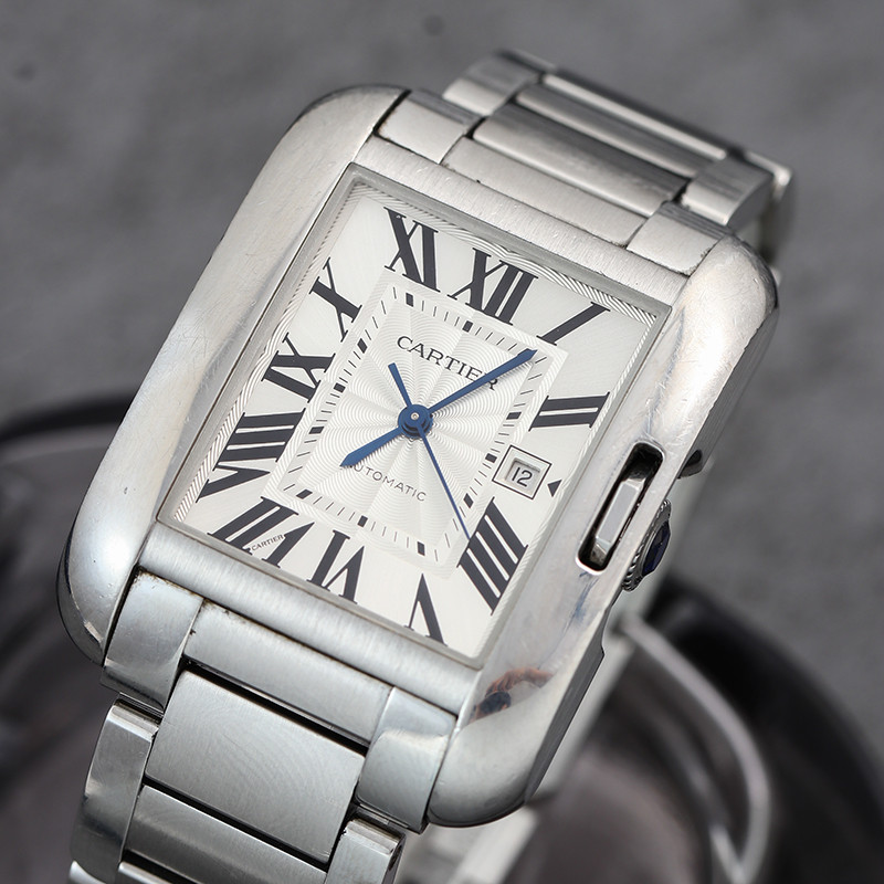 T Tank Series Stainless Steel Automatic Mechanical Men's Watch W5310009 ...