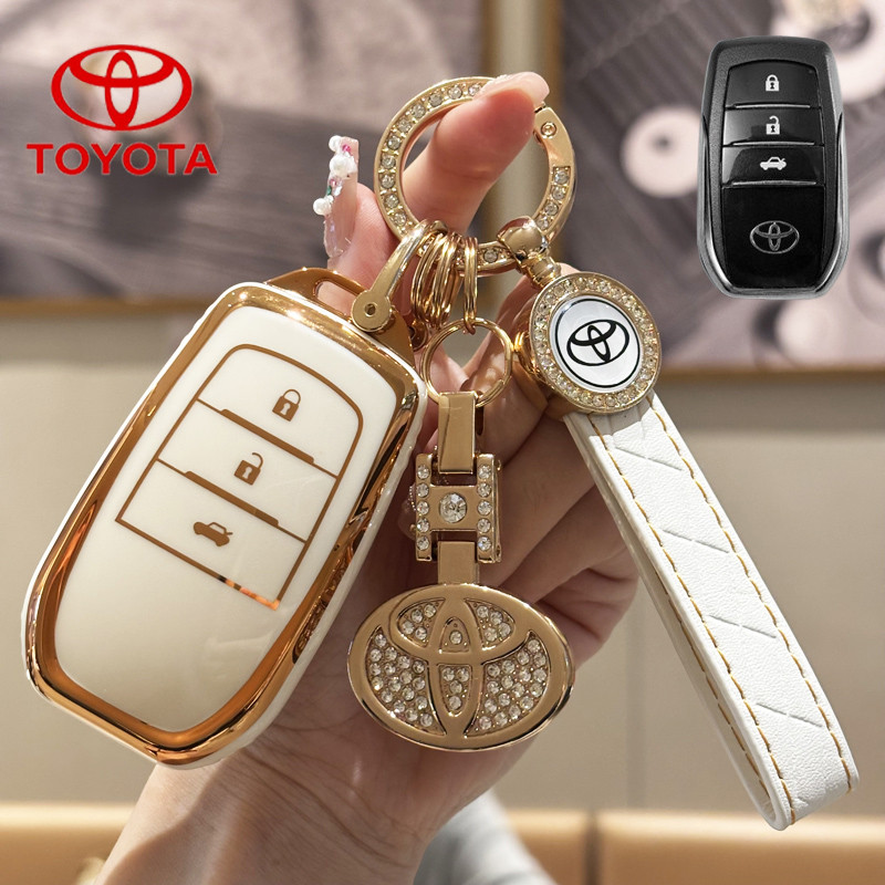 Toyota Car Key Case Suitable For Toyota fortuner/land cruiser/innova ...