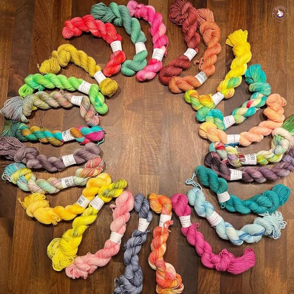 2024 The Yarn Advent Calendar Wool Knitting Crocheting Fabric Advent ...