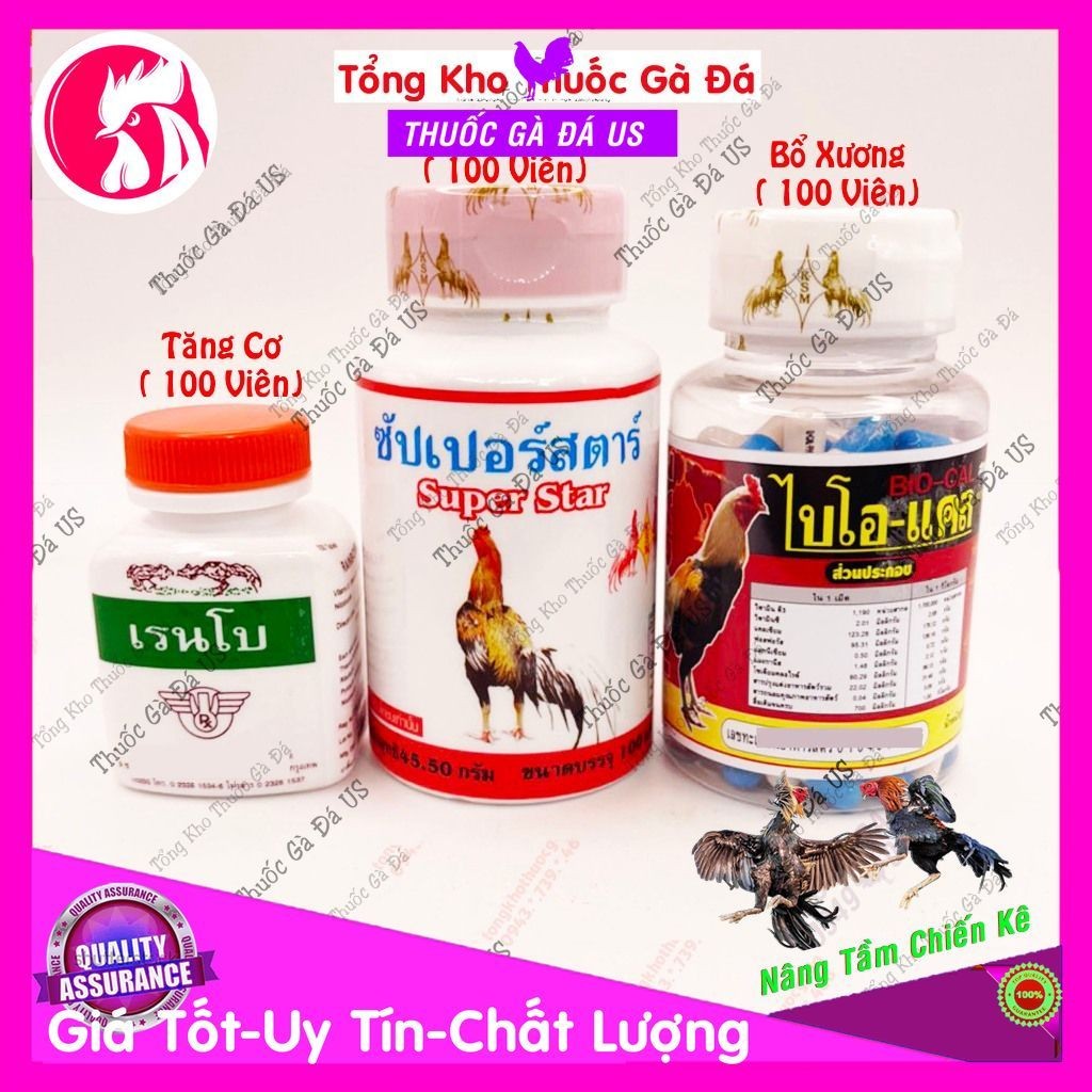Product Combo 3 Bottles of Bio Cal Bone Supplement + Super Star Tendon ...