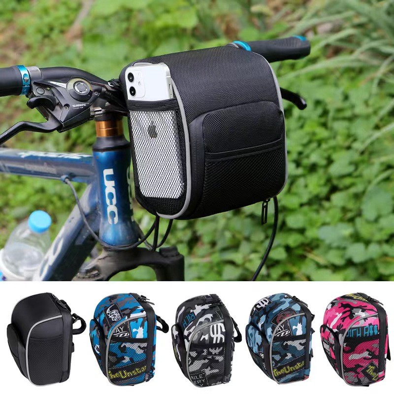 Bicycle Handlebar Bag Own Mountain Bike Cycling Bag Scooter Head Bag ...