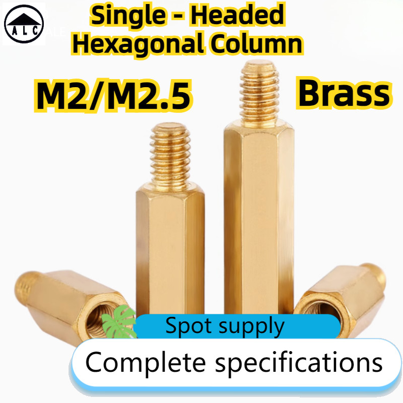 [ALC] Brass Single-Way Hexagonal Column Single-Head Internal Thread ...