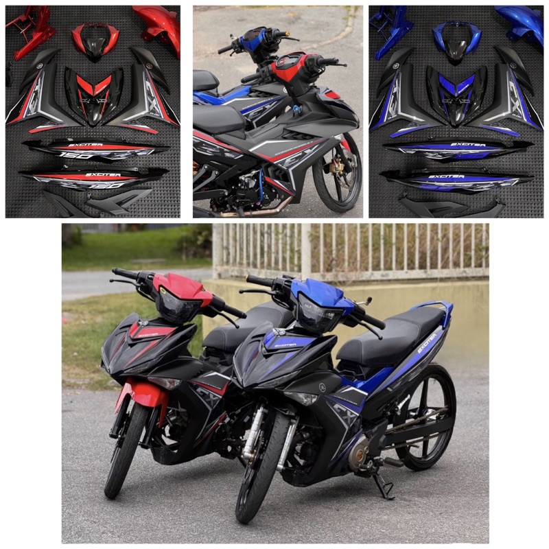 KBR COVERSET Y15 V1 V2 V3 COVERSET EX Thai Exciter Thailand 2017 Series ...