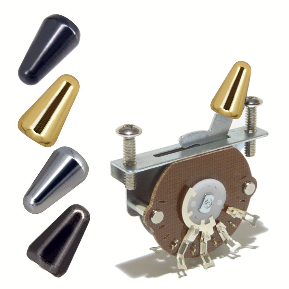 BTQN! Metal Guitar Switch Tip Switch Knob For LP for EPI Style Electric ...