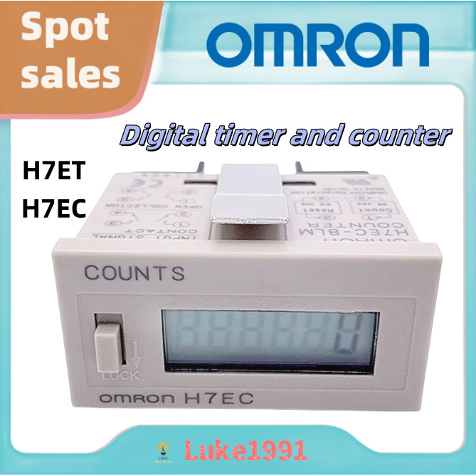 OMRON electronic counter H7EC-BLM H7EC-N punch industrial timer H7ET-N ...