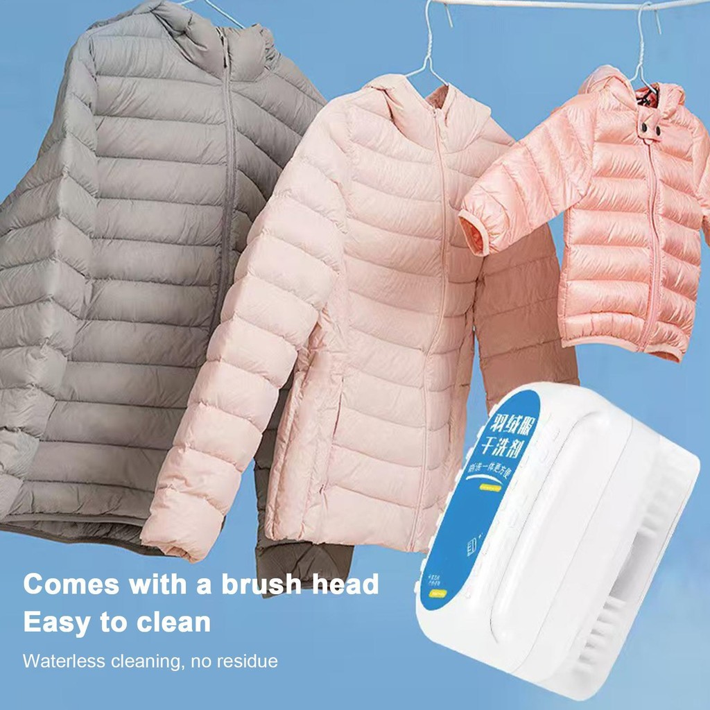 Down Jacket Dry Clean Brush Down Jacket No-Clean Agent for Dry Cleaning ...