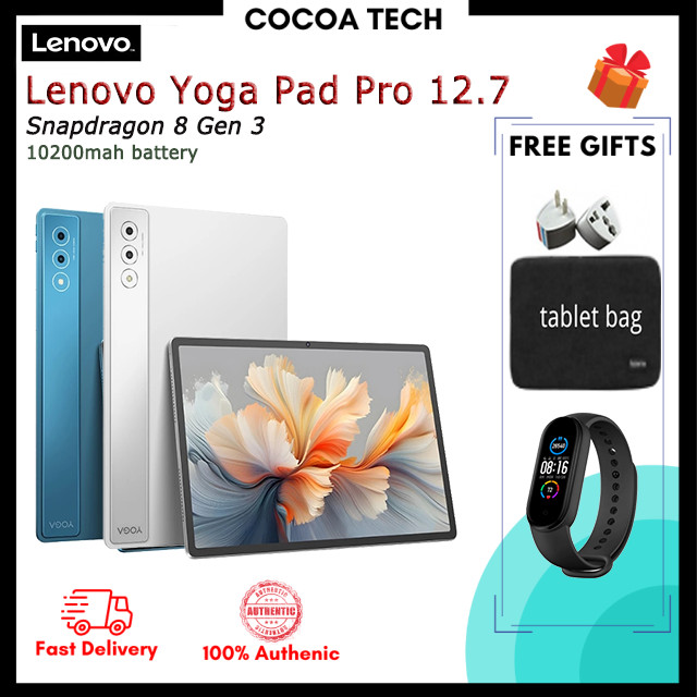 New Lenovo Yoga Pad Pro 12.7 Tablet Snapdragon 8 Gen 3 12GB 256GB ...