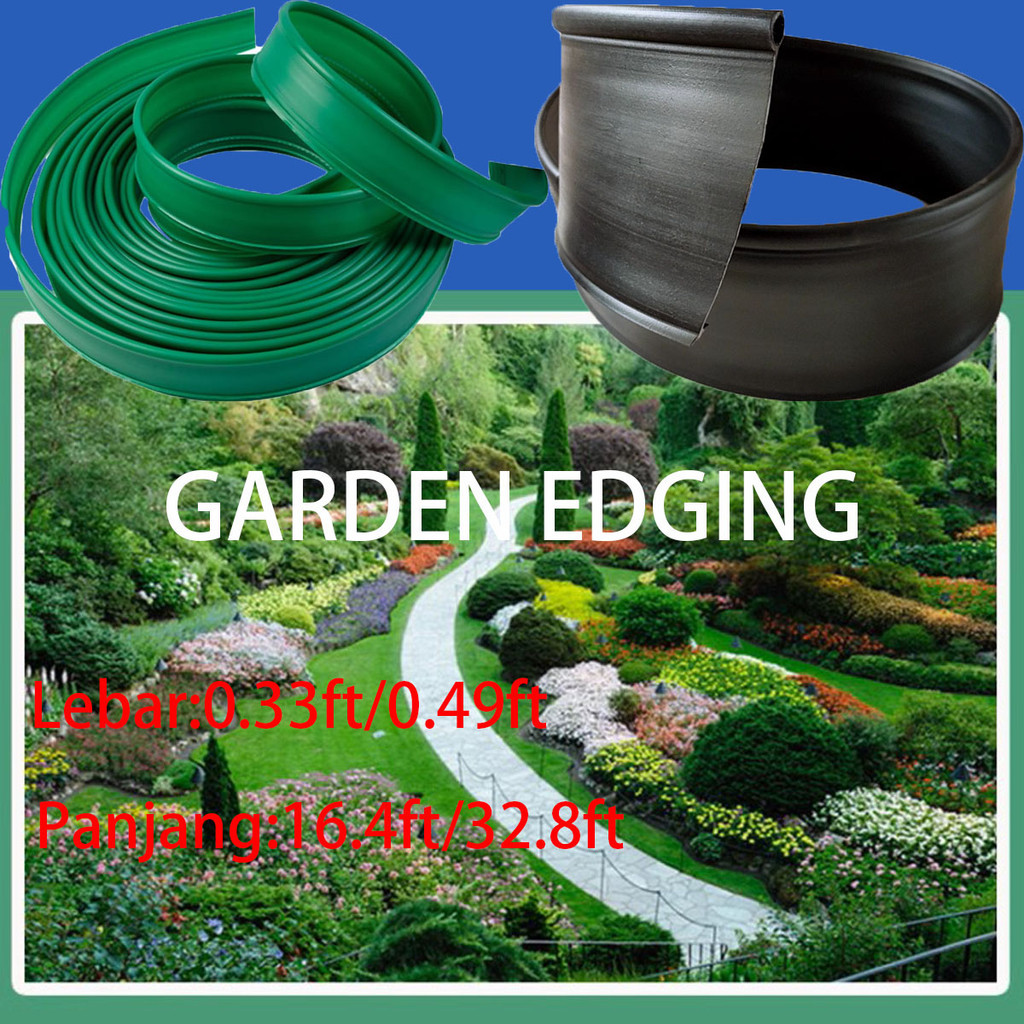 Garden Edging Garden Lawn Edging Stone Isolation Path Barrier ...