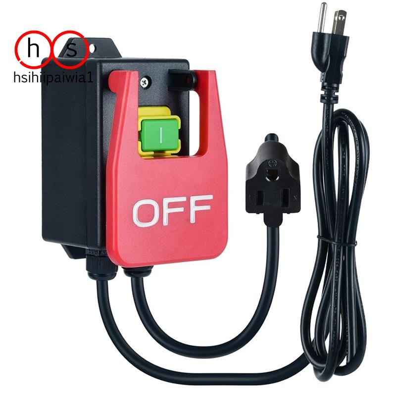 120V Single Phase on/Off Switch,Router Table Switch with Stop Sign ...