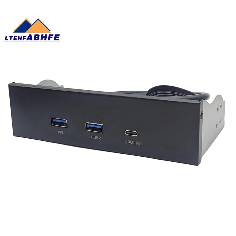 USB Front Panel for PC 2 Port USB 3.2 GEN1 5Gbps + 1 Port TYPE-C 10Gbps ...
