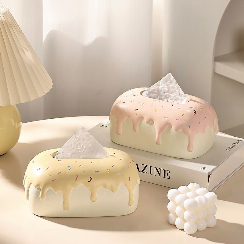 Kotak tisu krim ruang tamu bernilai tinggi kreatif kotak kertas comel ...