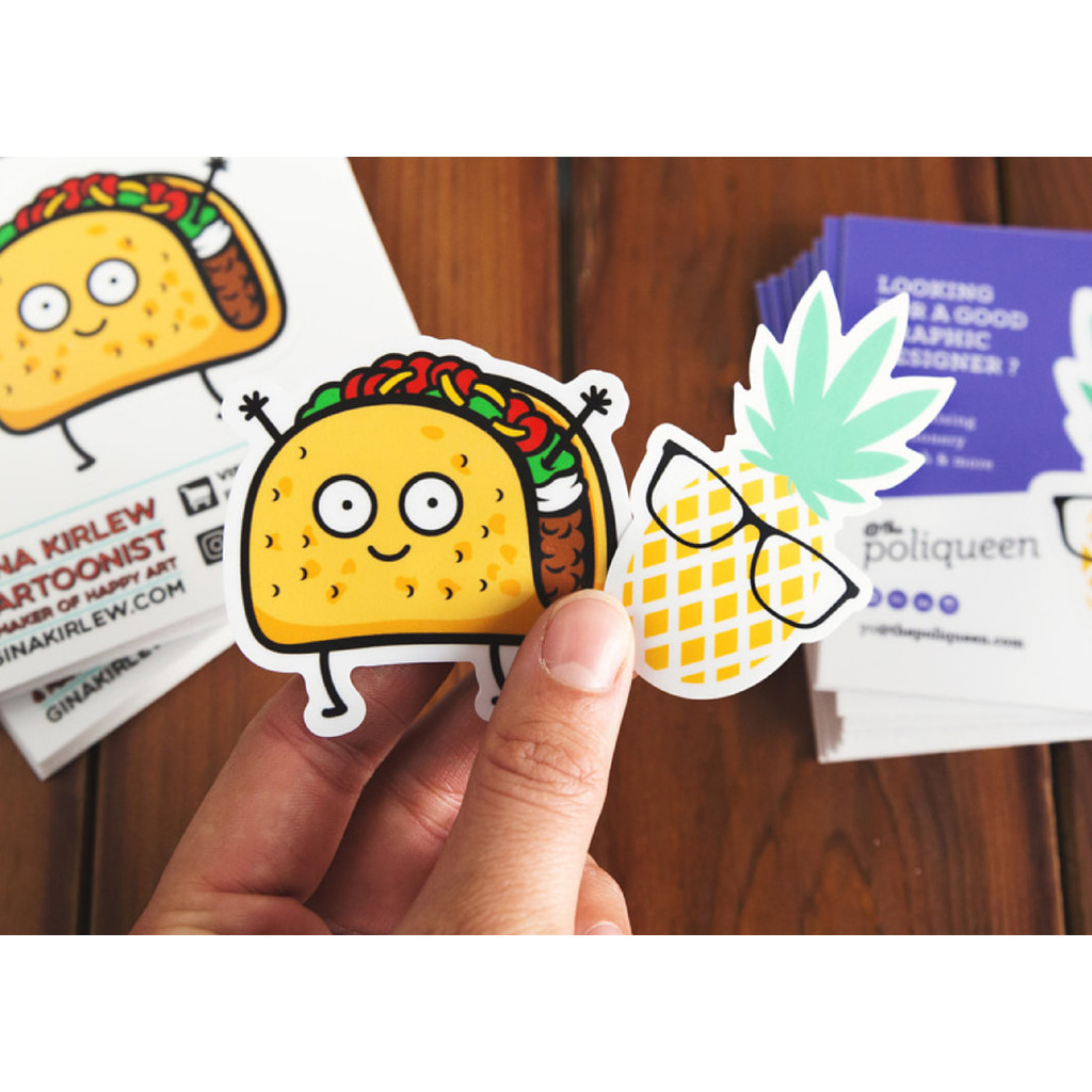 Custom Die cut sticker (print your own design) | Shopee Malaysia