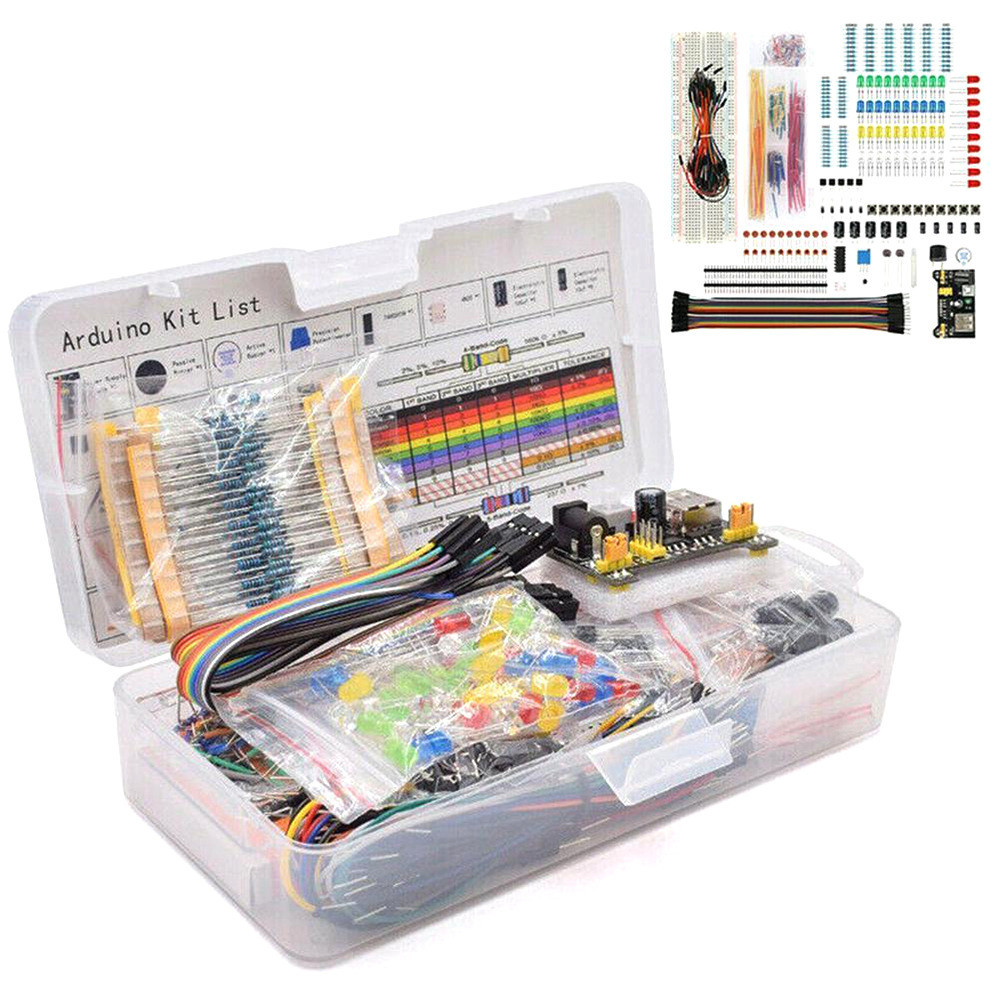 Component Pack Beginner Starter Kit Compatible with Arduino Electronic ...