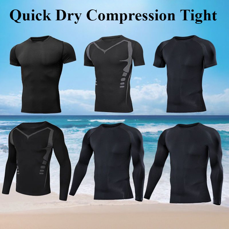 Seluar Keta Lelaki 4-Way Stretch Professional Compression Slim Fit Gym ...