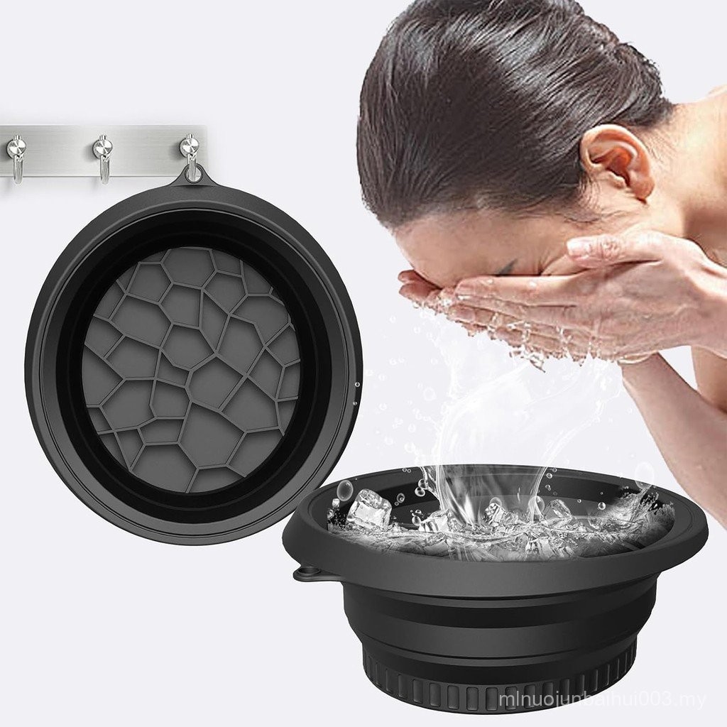 Mandi Ais Muka Boleh Digunakan Semula Mangkuk Mandian Ais Muka Boleh ...