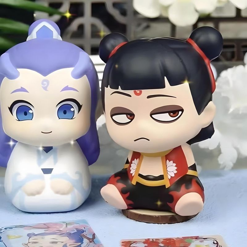 Nezha's Demon Boy Haunted Sea Q Play Pinch Fun Nezha Ao Bing Fantasy ...