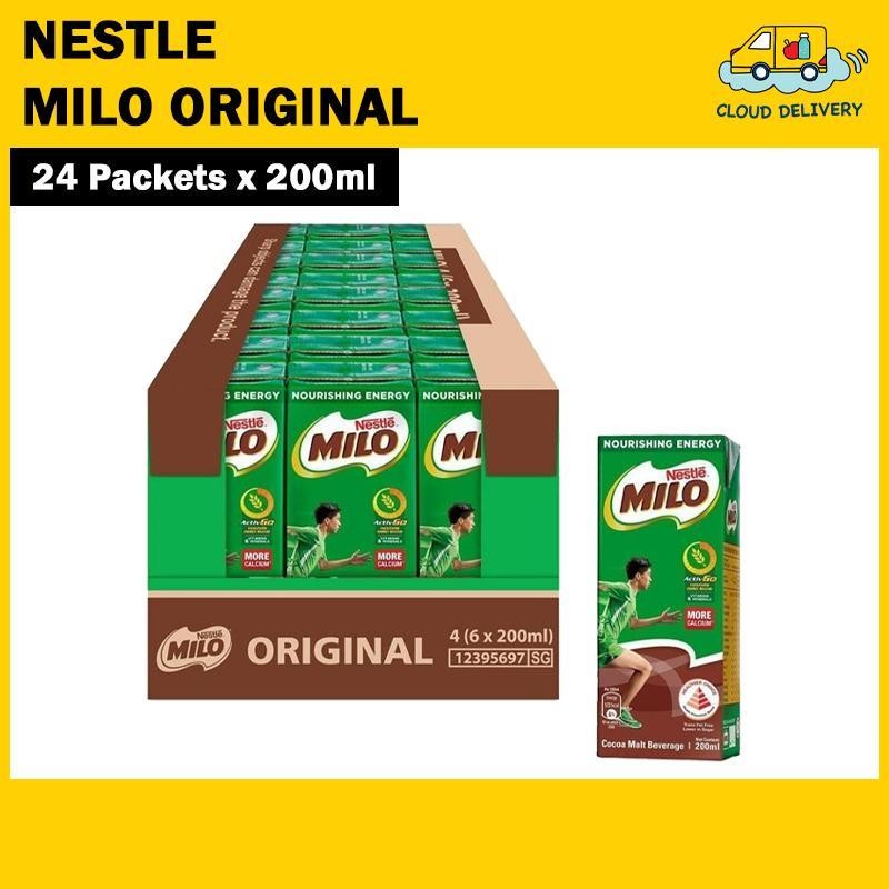 Nestle Milo Packet Drink (24 x 200ml) | Shopee Malaysia
