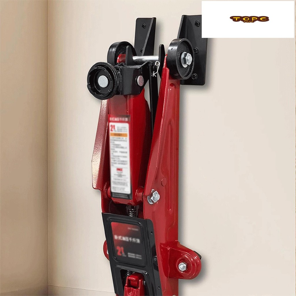 Floor Jack Stand Rack Wall Mount Organizer Heavy Duty Stainless Steel ...