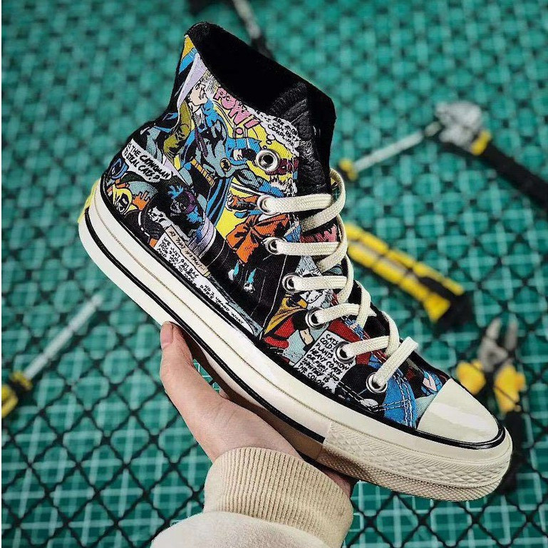 (Ready stock) DC Comics X Convers Chuck Taylor 1970s high help Comics ...