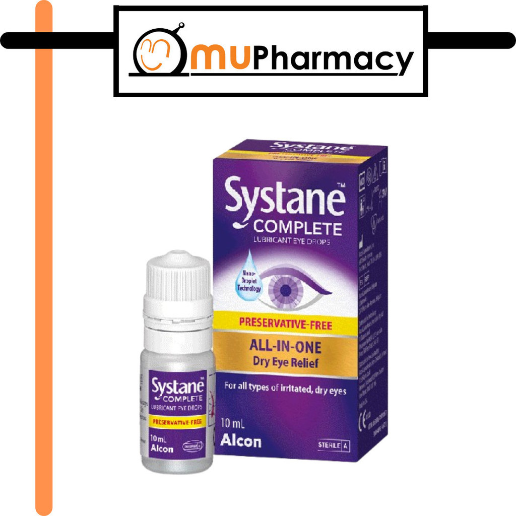 SYSTANE COMPLETE (PRESERVATIVE FREE) 10ML | Shopee Malaysia