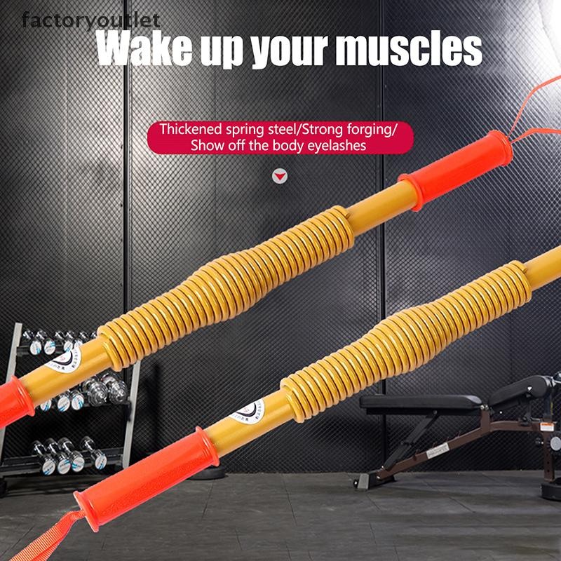 FCMY Spring Arm Strength Bar, Arm Strength Trainer, Chest Muscle Biceps ...
