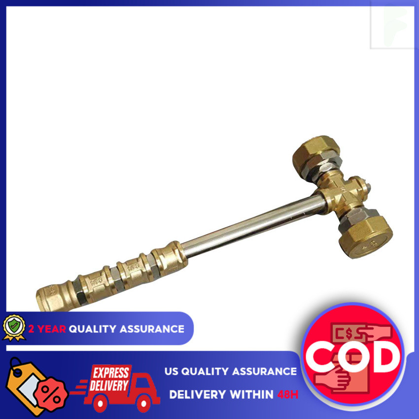 Thor Hammer Replica - Solid Metal Fantasy War Hammer with Octagonal ...