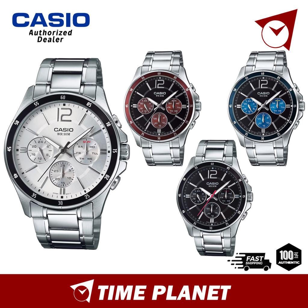 [Official Warranty] Casio MTP-1374D Series Men Watch MTP-1374D-1A / MTP ...