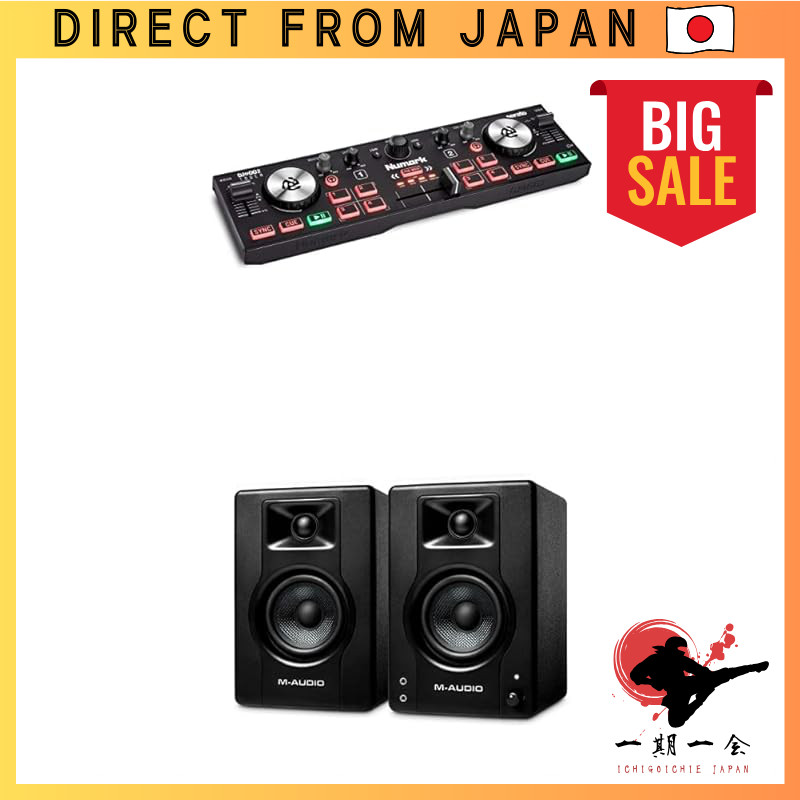 Numark Portable DJ Controller and Headphone Set: DJ2GO2 Touch & HF175 ...