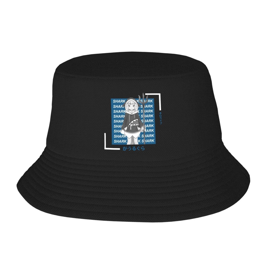 Hololive Gawr Gura Classic Hip Hop Designs Bucket Hat | Shopee Malaysia