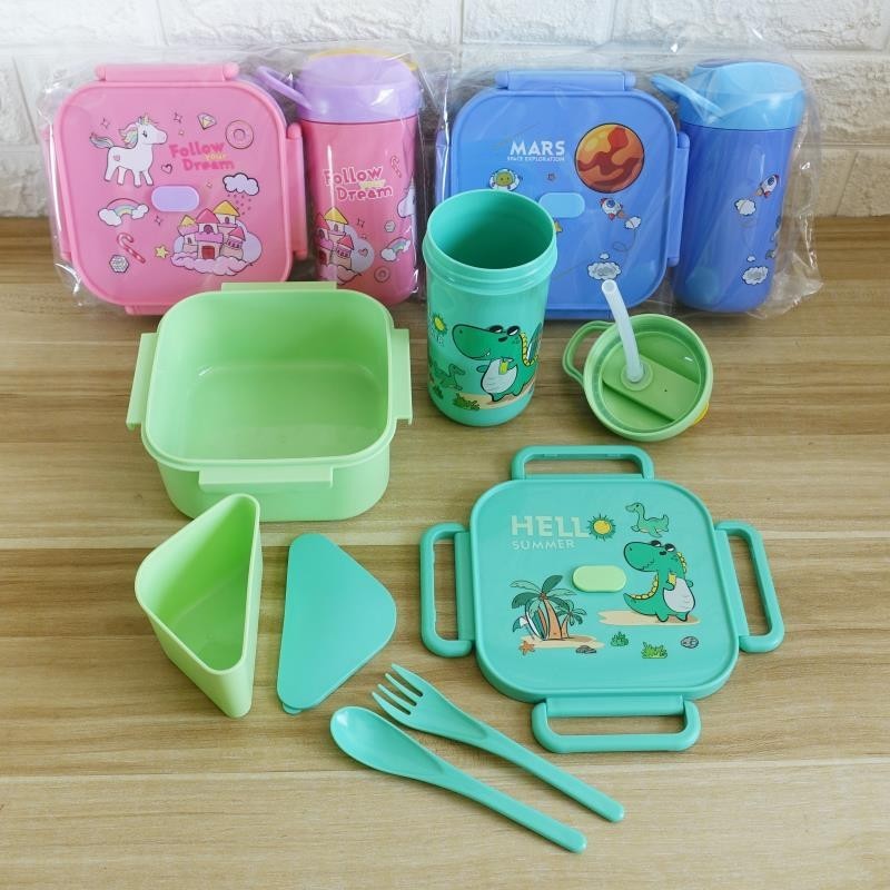 BPA FREE Children 1000 ml Leak Proof Lunch box food storage Container ...
